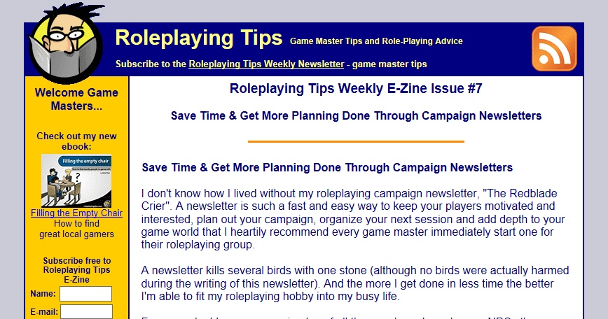 Roleplaying Tips (Issue 7) | Issue | RPGGeek