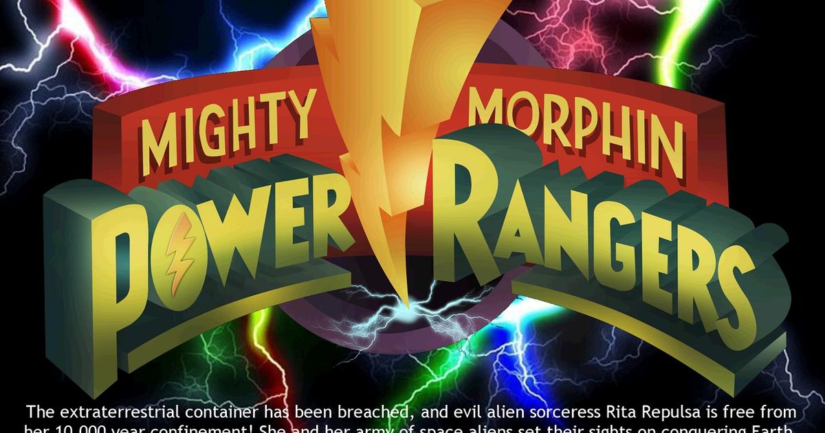 Mighty Morphin Power Rangers | RPG Item | RPGGeek