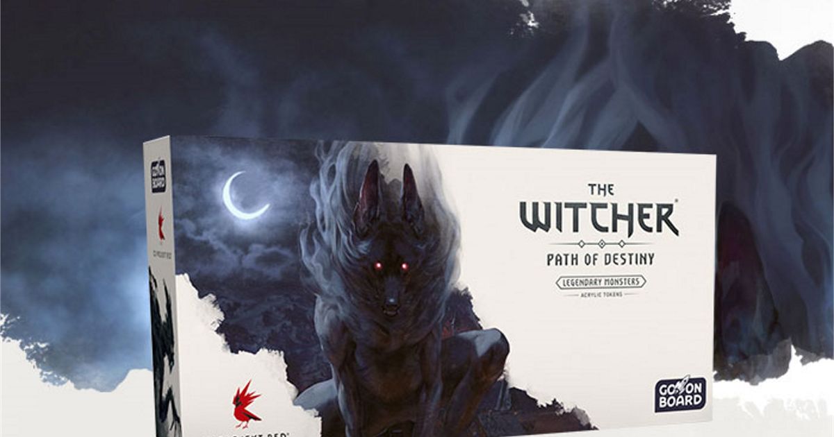 The Witcher: Path Of Destiny – Acrylic Tokens Legendary Monsters ...