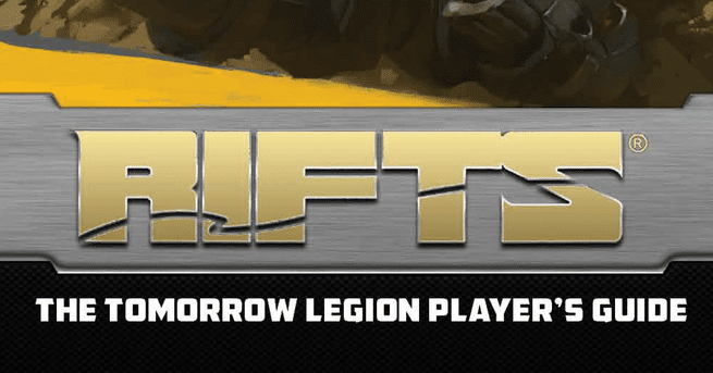 Rifts: The Tomorrow Legion Player's Guide (Revised Edition) | RPG Item ...
