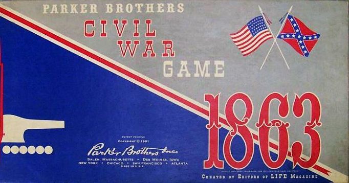 Civil War Game 1863 | Board Game | BoardGameGeek