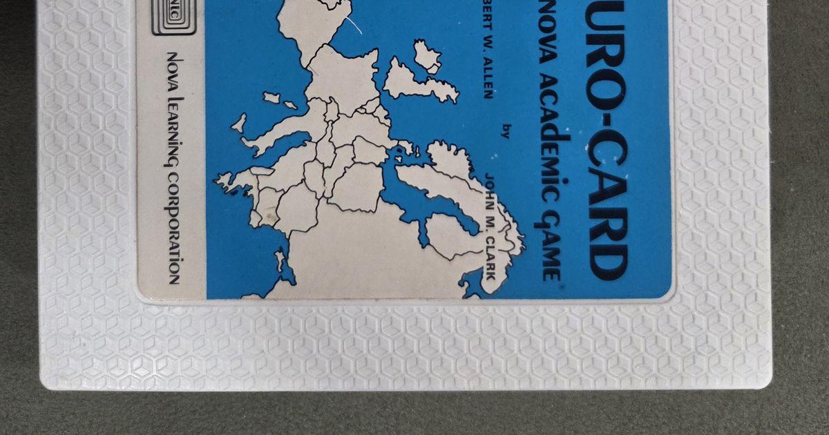 Euro-Card | Board Game | BoardGameGeek