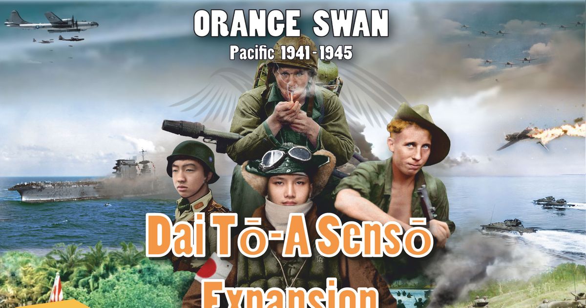 Orange Swan: Dai Tō-A Sensō | Board Game | BoardGameGeek