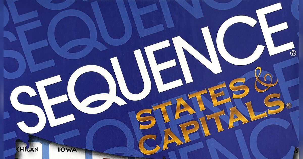 Sequence: States & Capitals | Board Game | BoardGameGeek