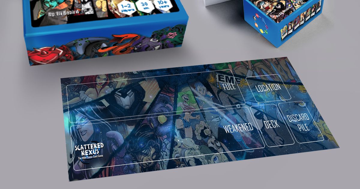 Scattered Nexus | Board Game | BoardGameGeek