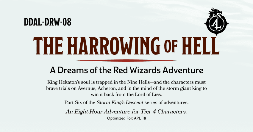 DDAL-DRW08: The Harrowing of Hell | RPG Item | RPGGeek