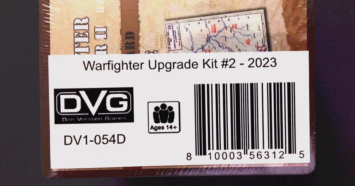 Warfighter: 2023 Update Kit | Board Game Accessory | BoardGameGeek