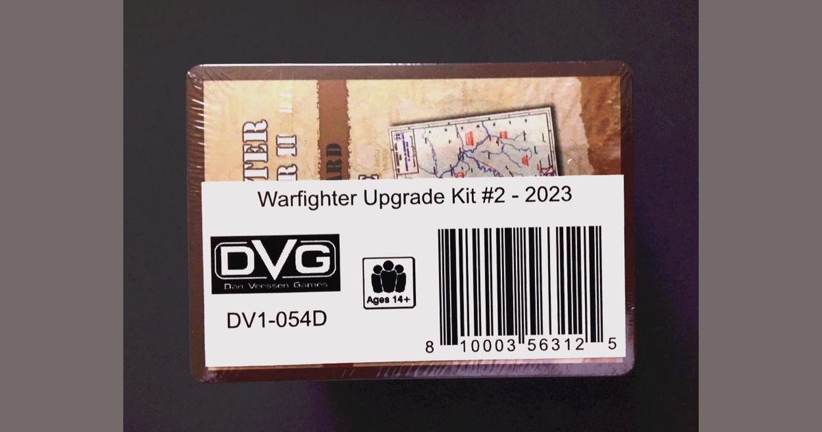 2023 Update Kit Card Manifest | Warfighter: 2023 Update Kit