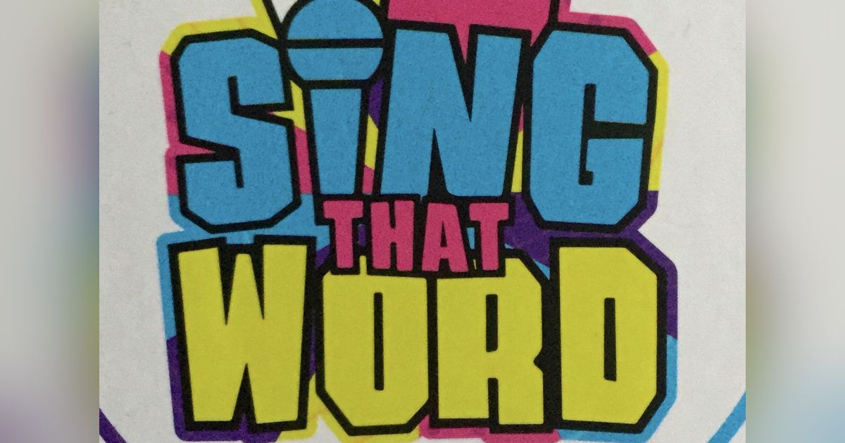 Sing That Word | Board Game | BoardGameGeek