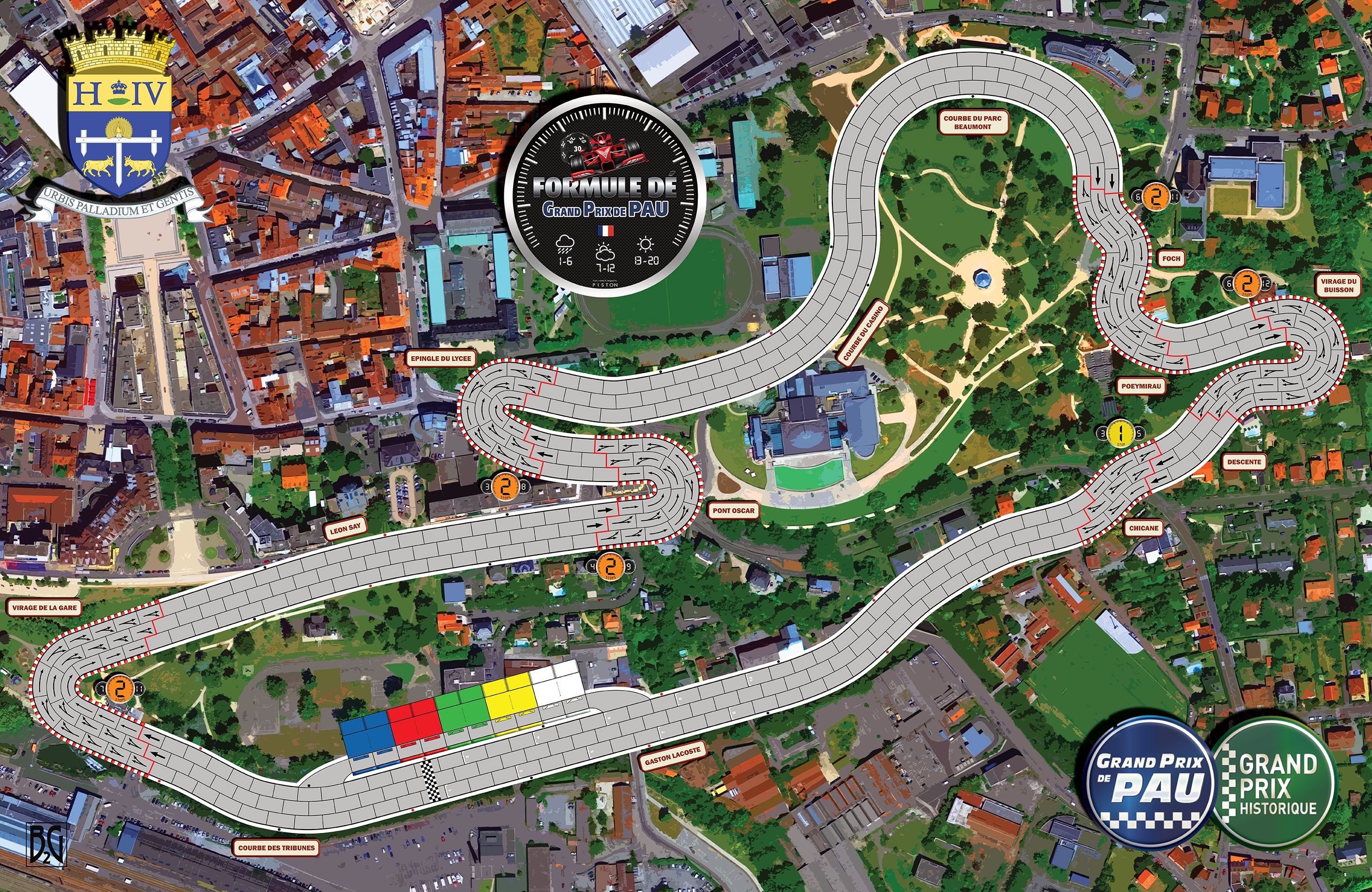 FD / FORMULE DE / FORMULA D CIRCUITS by PISTON | Formula Dé