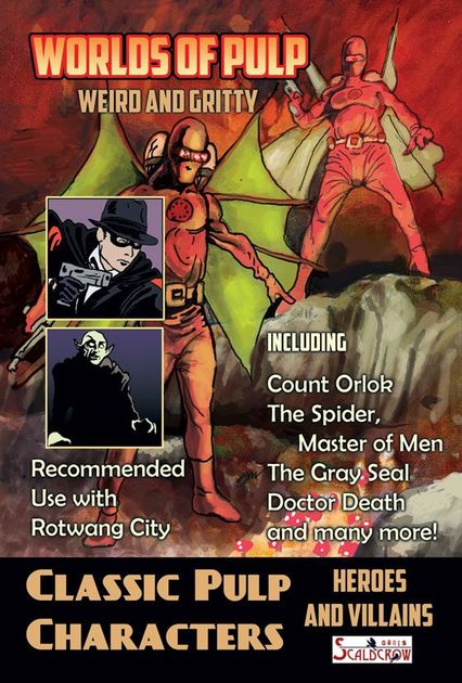 Classic Pulp Characters: Weird and Gritty | RPG Item | RPGGeek