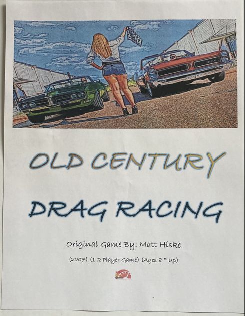 Old Century Drag Racing | Board Game | BoardGameGeek