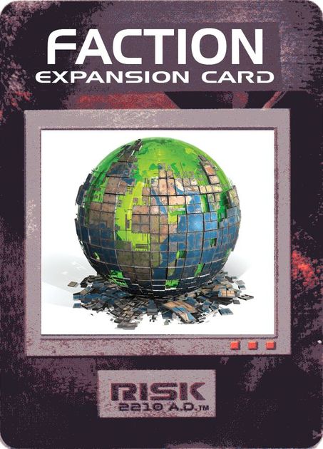 Risk 2210 A.D. Frontline: Season Three – Factions | Board Game ...