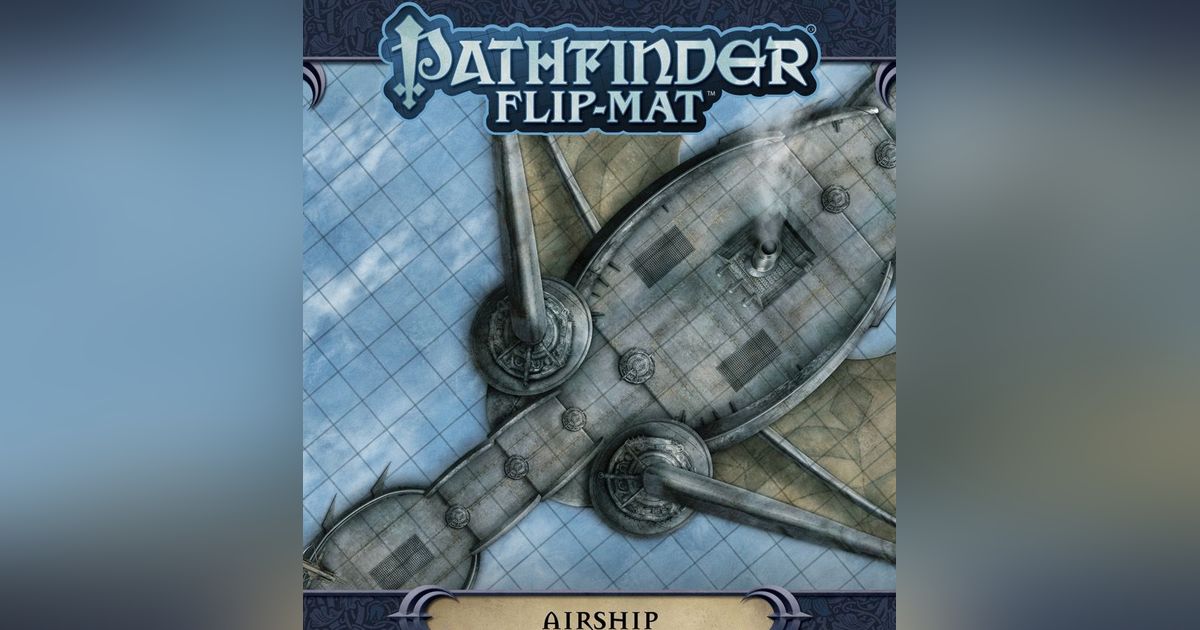Pathfinder Flip-Mat: Airship | RPG Item | BoardGameGeek