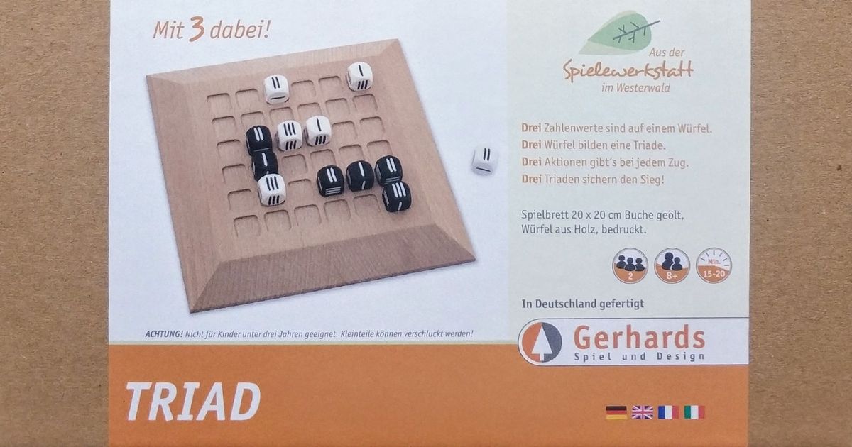Triad | Board Game | BoardGameGeek