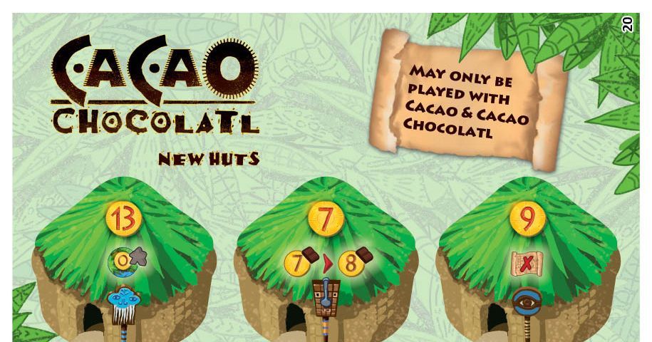 Cacao: Chocolatl – New Huts | Board Game | BoardGameGeek