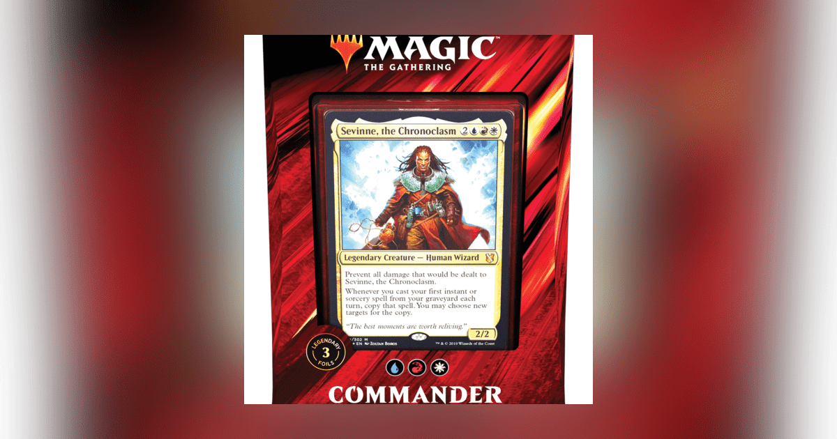 Magic: The Gathering — Commander 2019: Mystic Intellect | Board Game ...
