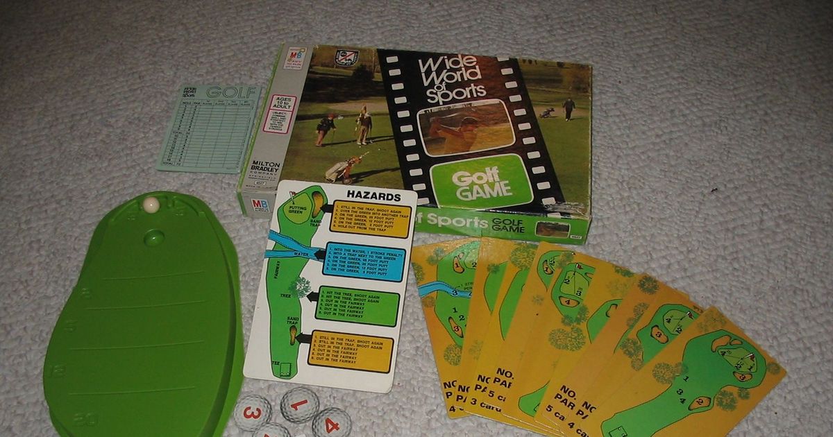 Wide World of Sports Golf Game | Board Game | BoardGameGeek