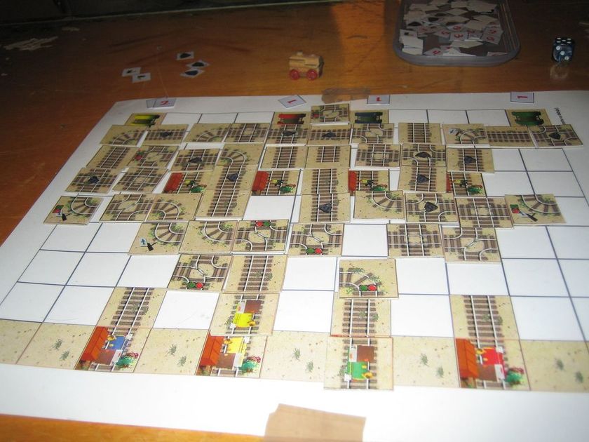 Puzzle Train | Board Game | BoardGameGeek