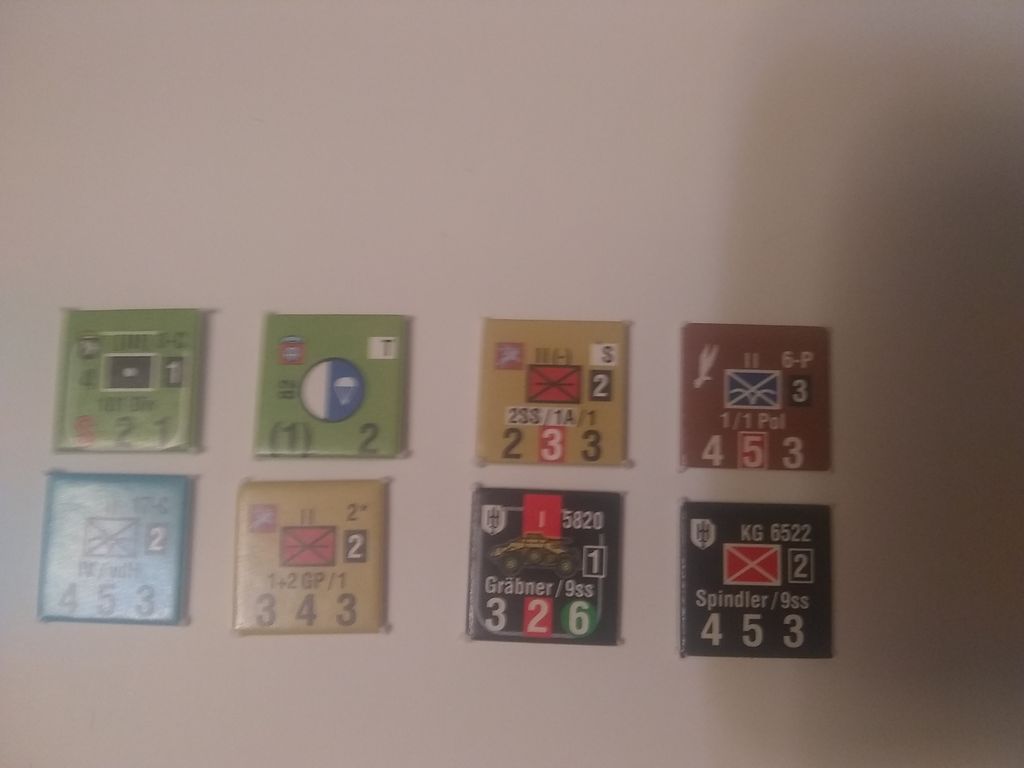 Thick Counters for 2nd Printing? | Holland '44: Operation Market-Garden