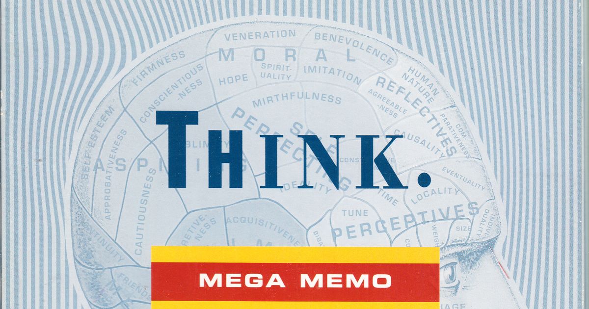 Think: Mega Memo | Board Game | BoardGameGeek