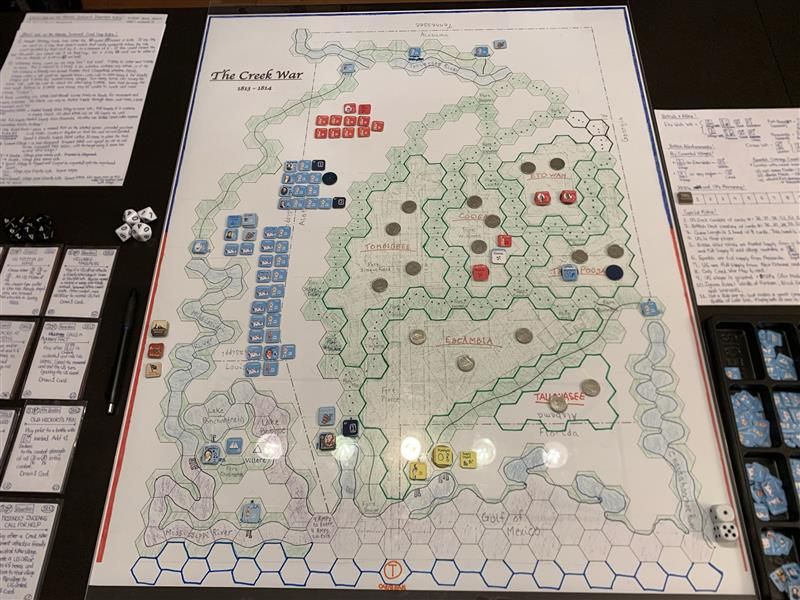 1812! War on the Atlantic Seaboard Preview - The Creek War | 1812!: War ...