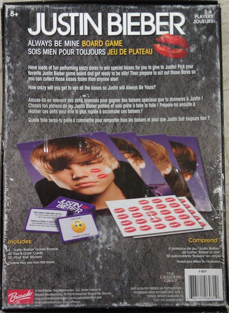 Justin Bieber: Always Be Mine | Board Game | BoardGameGeek