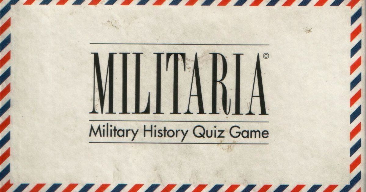 MILITARIA: Military History Quiz Game | Board Game | BoardGameGeek