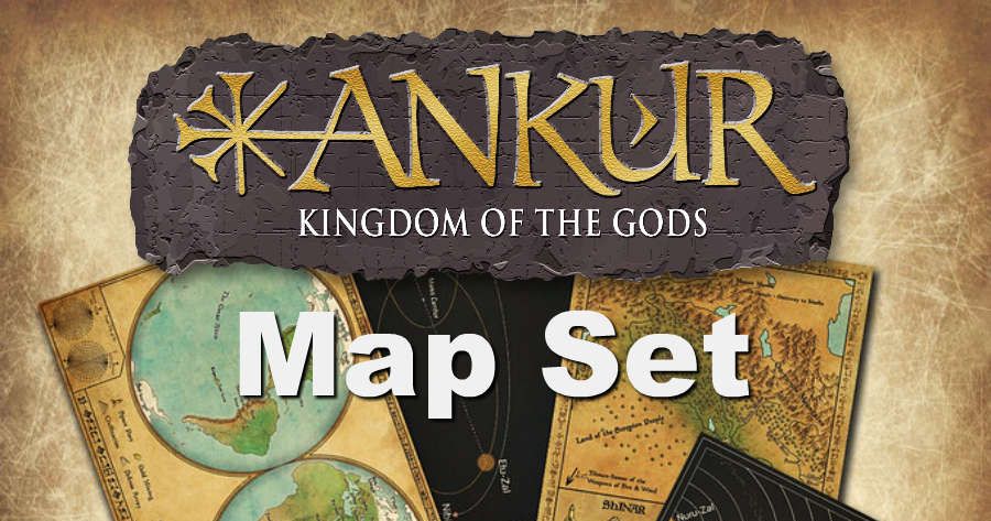 Ankur: Kingdom of the Gods Map Set | RPG Item | RPGGeek