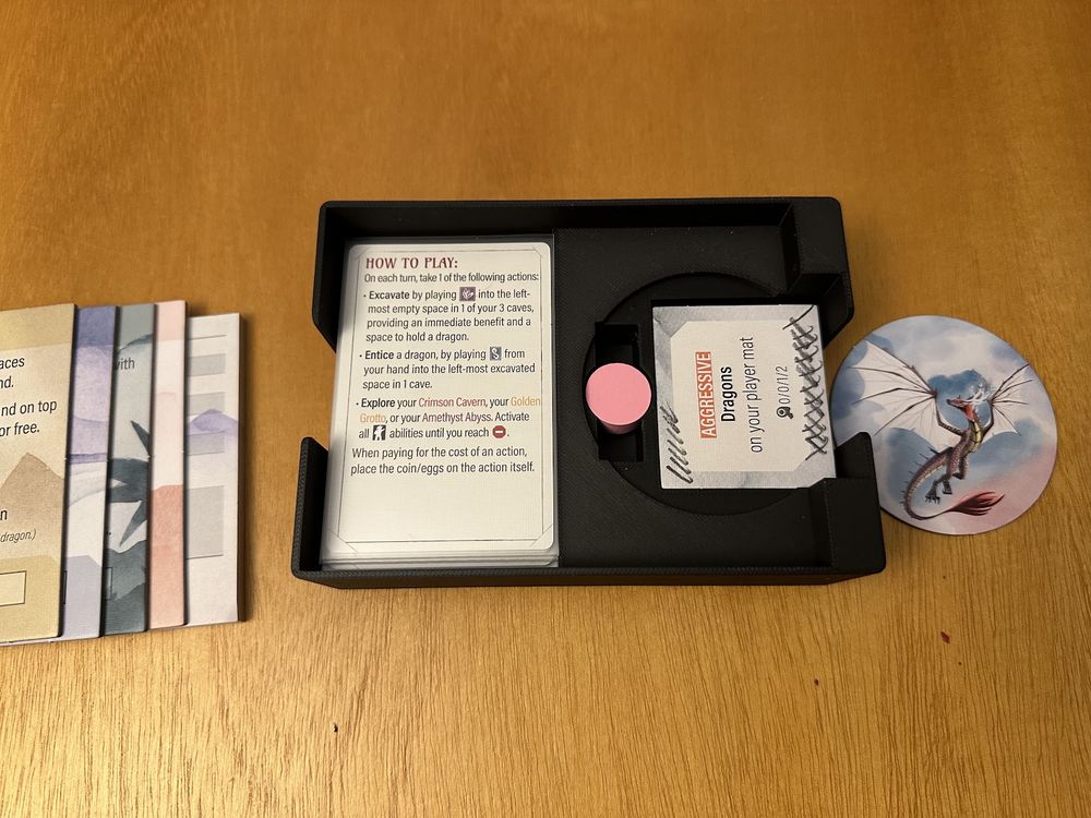 3d printable insert | Wyrmspan