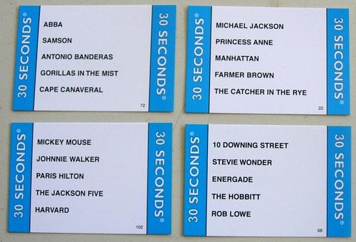 30 Seconds | Image | BoardGameGeek