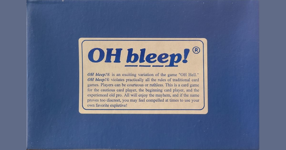 More information? | Oh Bleep!