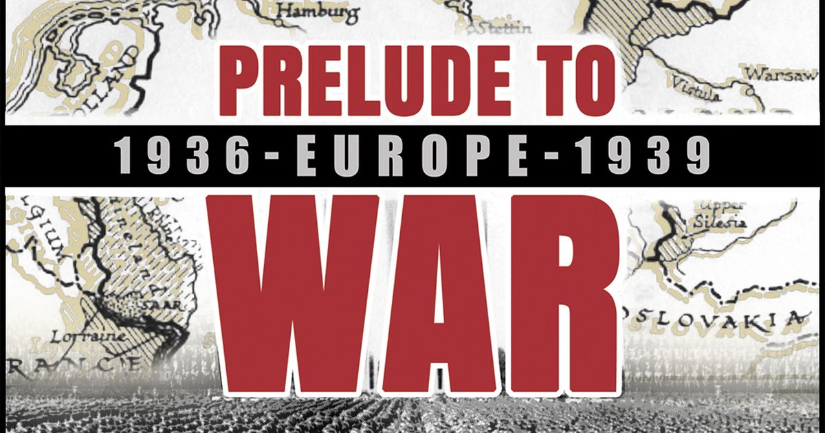 Prelude to War: Europe 1936-1939 | Board Game | BoardGameGeek