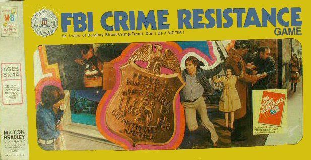FBI Crime Resistance Game | Board Game | BoardGameGeek