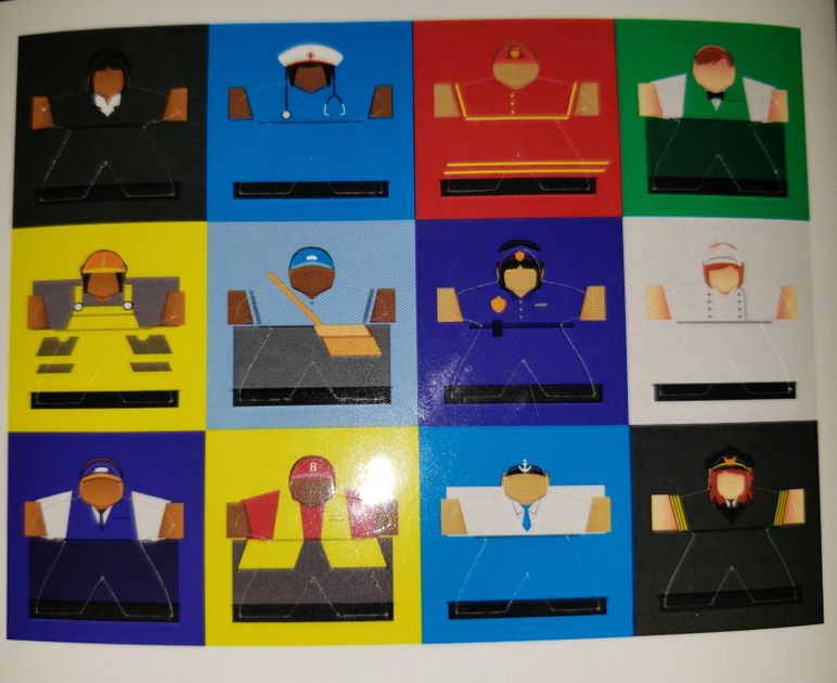 Mass Transit: Meeple Stickers | Board Game Accessory | BoardGameGeek