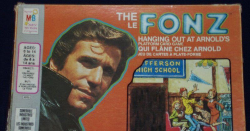 The Fonz: Hanging Out at Arnold's | Board Game | BoardGameGeek