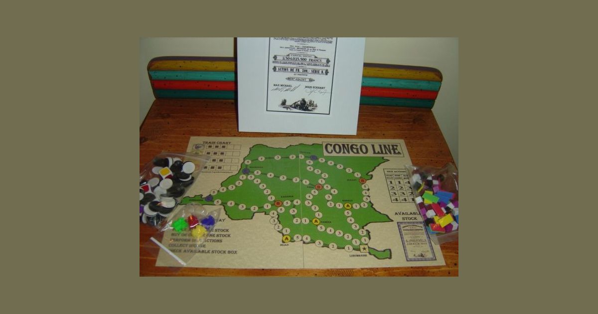 Congo Line | Board Game | BoardGameGeek