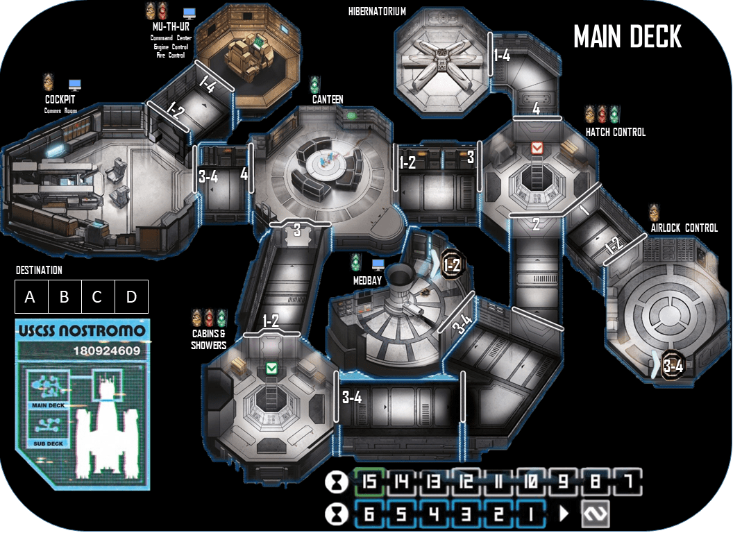 Custom 'Fate of the Nostromo' maps for Nemesis | Nemesis
