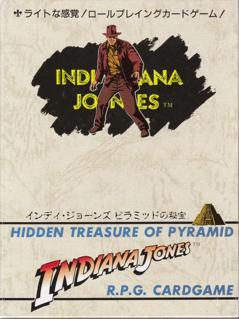 Indiana Jones and the Hidden Treasure of Pyramid, English rule book ...
