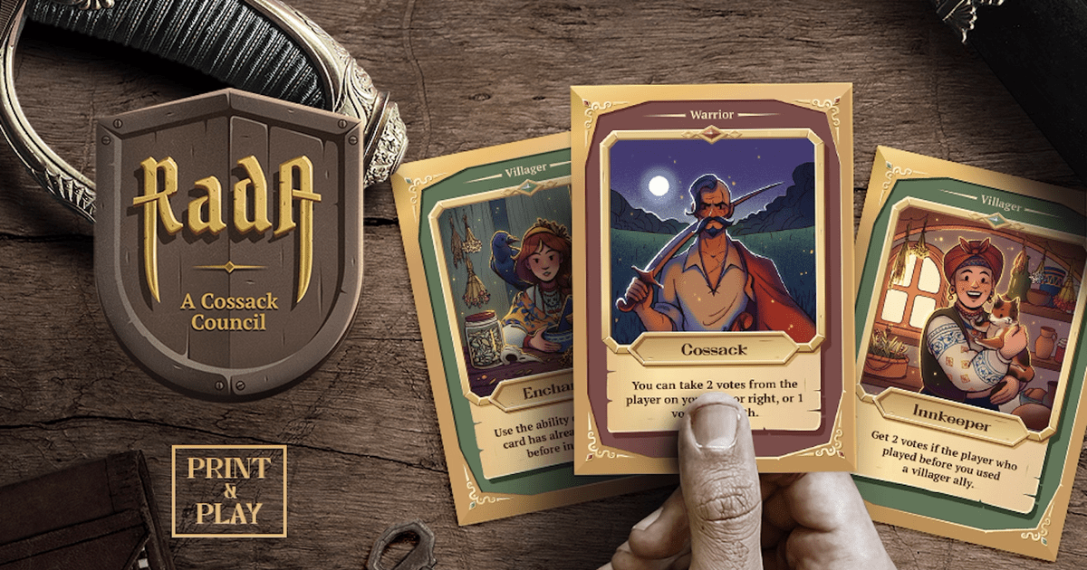 Rada: A Cossack Council | Board Game | BoardGameGeek