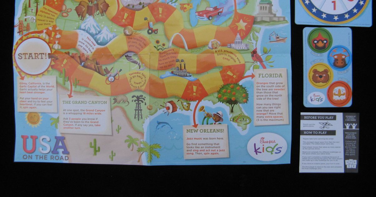 USA On The Road | Board Game | BoardGameGeek