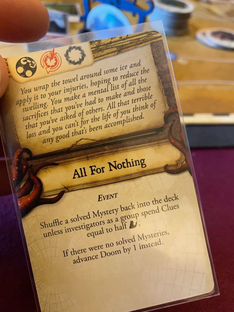 All for Nothing. | Eldritch Horror