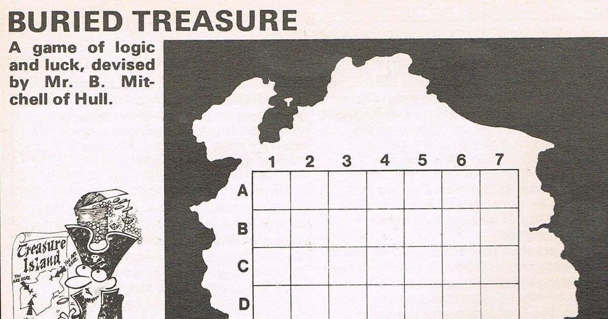 Buried Treasure | Board Game | BoardGameGeek