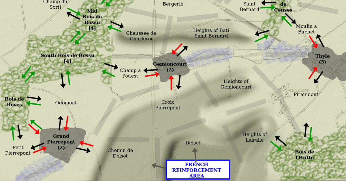 Lines of Battle: Quatre Bras 1815 | Board Game | BoardGameGeek