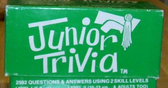 Junior Trivia | Board Game | BoardGameGeek