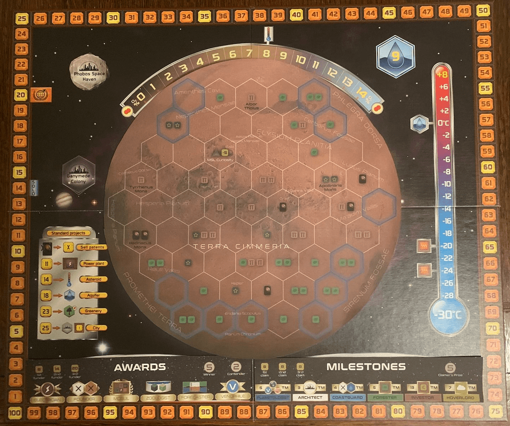 Fan-made boards: Is there a small board edition? | Terraforming Mars