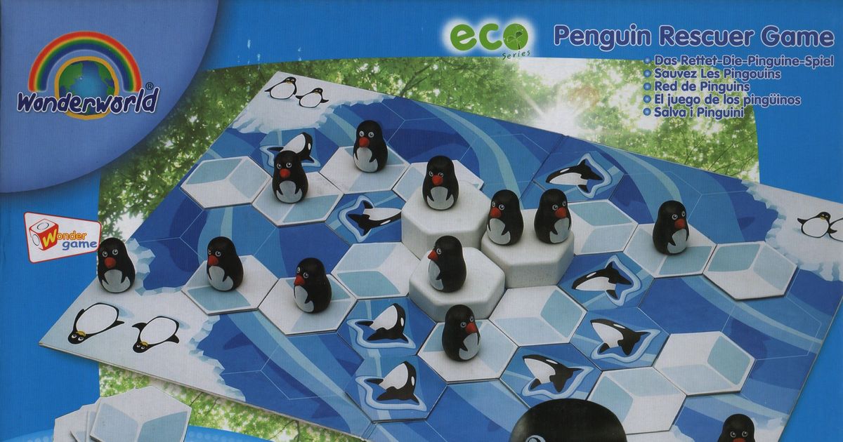 Penguin Rescuer Game | Board Game | BoardGameGeek