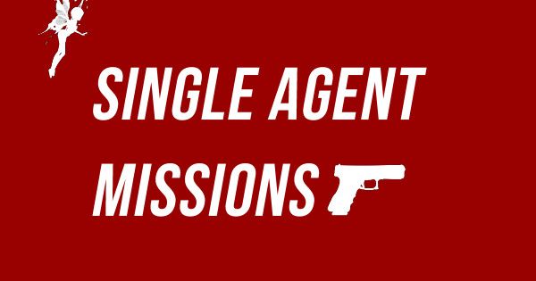 Single Agent Missions | RPG Item | RPGGeek