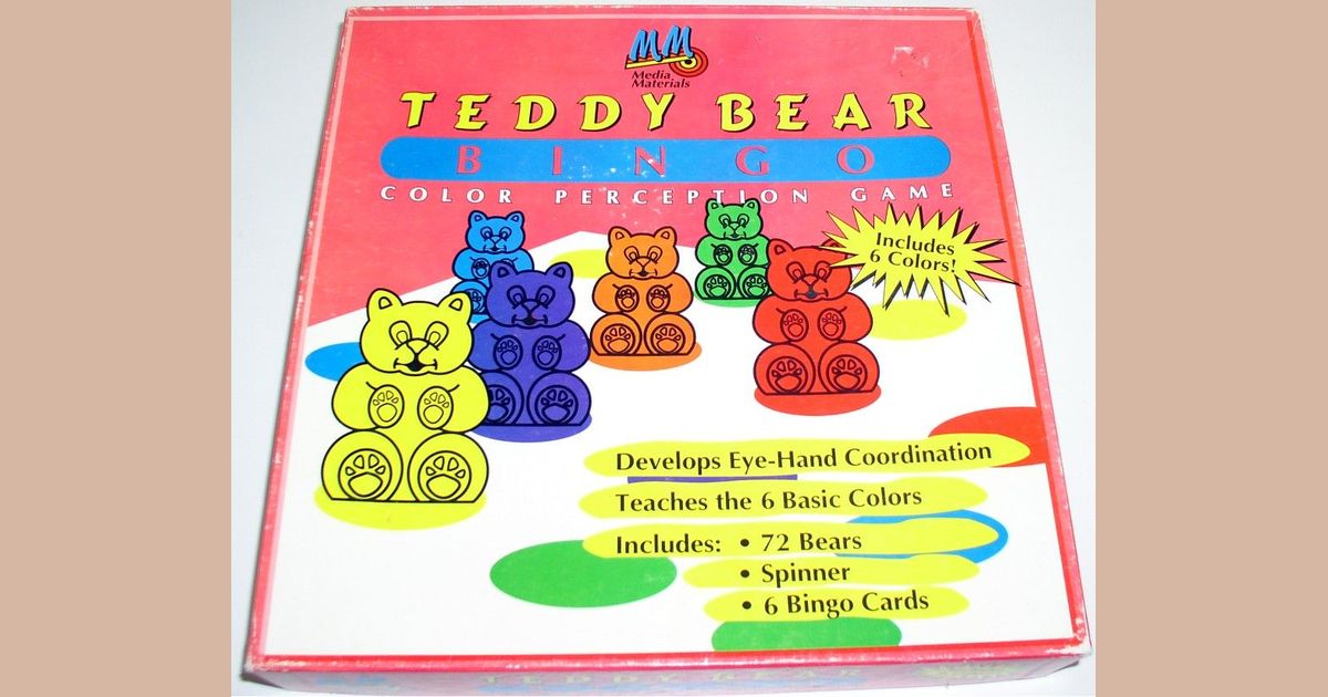 Teddy Bear Bingo | Board Game | BoardGameGeek