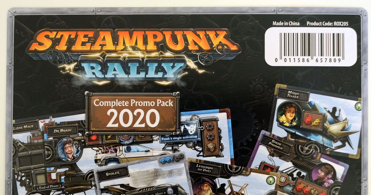 Steampunk Rally: Complete Promo Pack 2020 | Board Game | BoardGameGeek